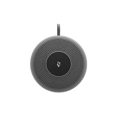 Logitech Expansion Mic For Meetup Pc Mac Laptop Tablet Mono Noise Canceling Plug And Play