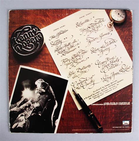 Kenny Rogers Signed Record Album