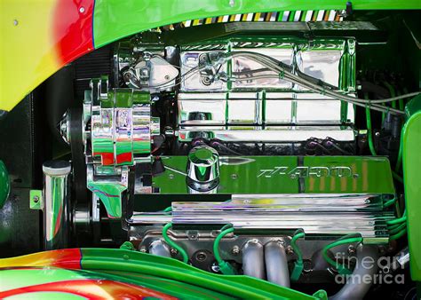 Chevrolet Zz430 Engine Photograph By Chris Dutton Fine Art America