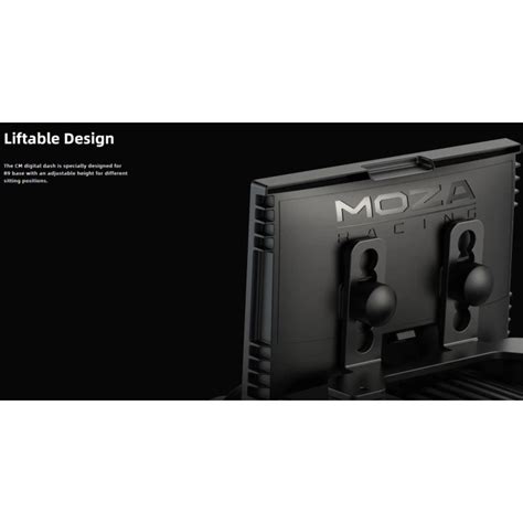 Moza Racing Cm Dash Digital Meter For R9 And R5