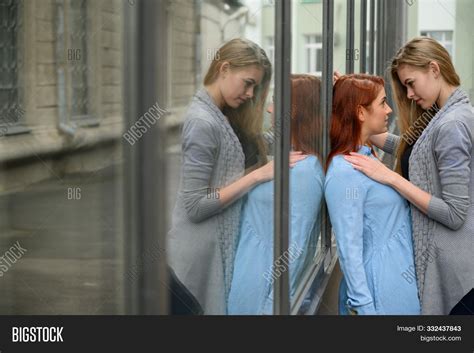 Portrait Two Lesbians Image And Photo Free Trial Bigstock