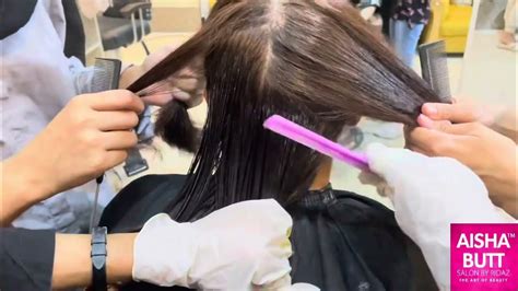 Excellent Keratin Result By Aisha Butt Youtube