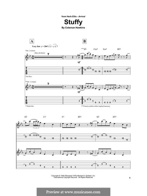 Stuffy Stan Getz By C Hawkins Sheet Music On Musicaneo