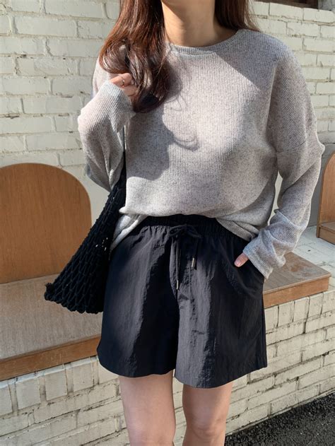 10가트 💙2천장판매휴양지룩 시스루니트여름니트 루즈핏 린넨 시스루 얇은 긴팔 니트 1846