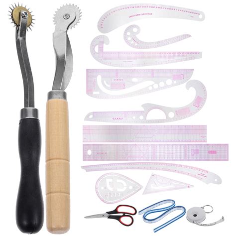 1 Set Sewing Ruler French Curve Ruler Tailor Ruler Professional Sewing Tools