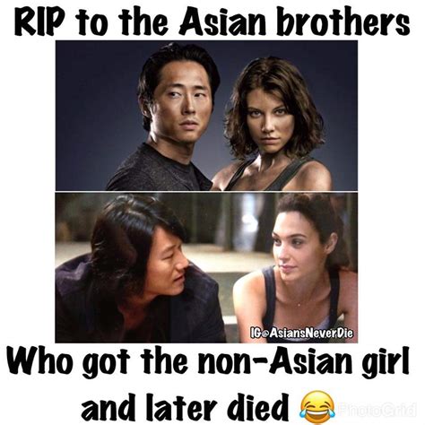 Rip To The Asian Brothers Who Got The Non Asian Girl And Later Died 😂
