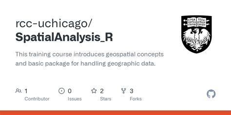 GitHub Rcc Uchicago SpatialAnalysis R This Training Course