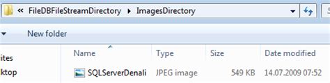 Default FileStream Filegroup Is Not Available In Database DatabaseName