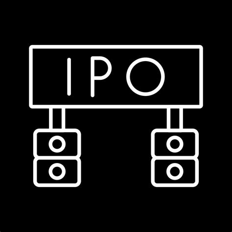Ipo Vector Icon 14783097 Vector Art At Vecteezy