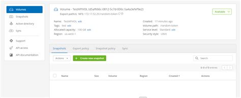 Deploy NFS and SMB Cloud Volumes Using a GUI or API | NetApp