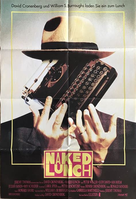 NAKED LUNCH Poster Pop270 CH84