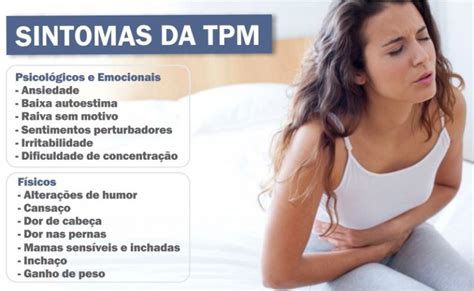 TPM quando começa quantos dias dura sintomas tipos e tratamento
