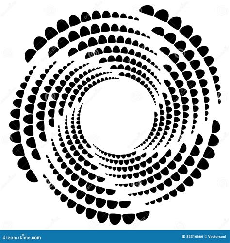 Red Circular Half Tone Pattern Faded Gradient Tilted Frame Vector