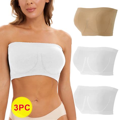 Mallwal No Wire Bras For Women Lightly Lined Bra Feature V Neck