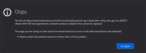 Technical Issues TPU Main Site Forum 2021 Page 23 TechPowerUp Forums