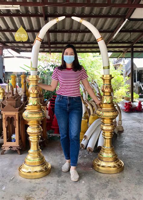 🎉สวยงามอลังการที่สุด… งาช้างไม้มงคล สำหรับเสริมบารมี เสริมดวง ตกแต่งห้องพระ แต่งบ้าน หรือจะซื้อ