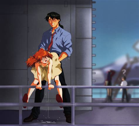 Amondetauro Ikari Shinji Kaji Ryouji Katsuragi Misato Souryuu Asuka Langley Neon Genesis