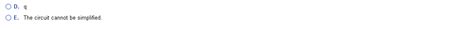 Solved Write A Logical Statement Representing The Circuit To
