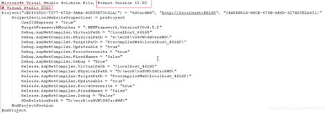 解决方案sln的版本，csproj文件c Sln管理多个csproj Csdn博客