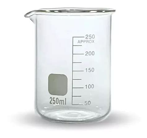 Vaso Precipitado Vidrio Borosilicato Laboratorio 250ml Eisco