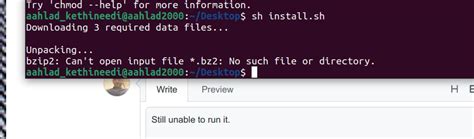 Unable To Install Howdy For Ubuntu 2204 Due To Bz2 Files · Issue 740 · Boltgolthowdy · Github