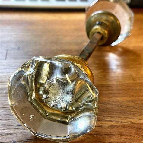 Brass Door Knob Etsy