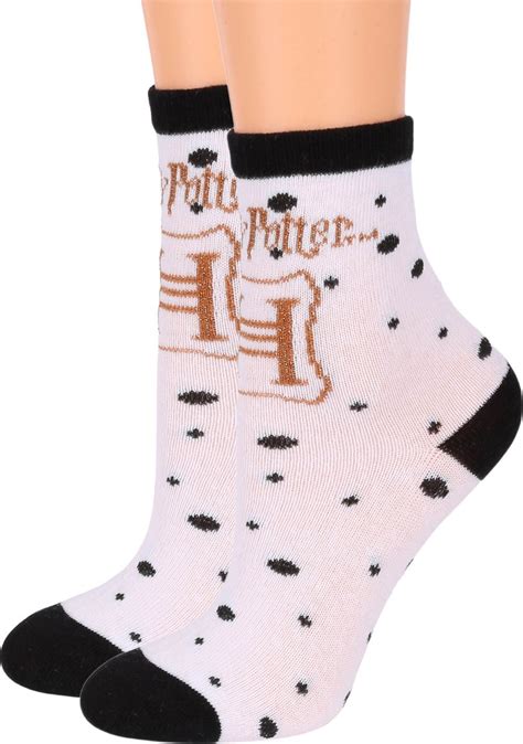 Harry Potter Hedwig Meisjes Sokken Set 4 Paar Lange Sokken Oeko Tex