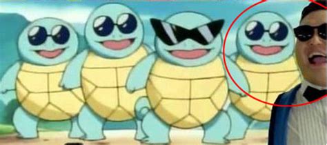 싸이 꼬부기 ‘닮은꼴 캐릭터 깜찍해 스포츠동아