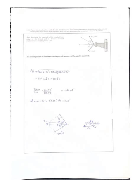 ستاتيكا واجب 1 Pdf