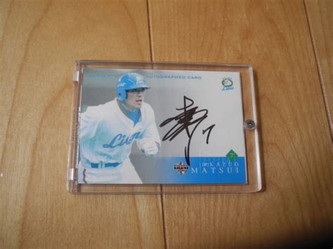 Bbm2003 松井稼頭央 16枚限定直筆サイン 西武ライオンズ2014年～｜売買されたオークション情報、yahooの商品情報をアーカイブ