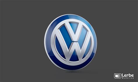 Volkswagen Logo 3d