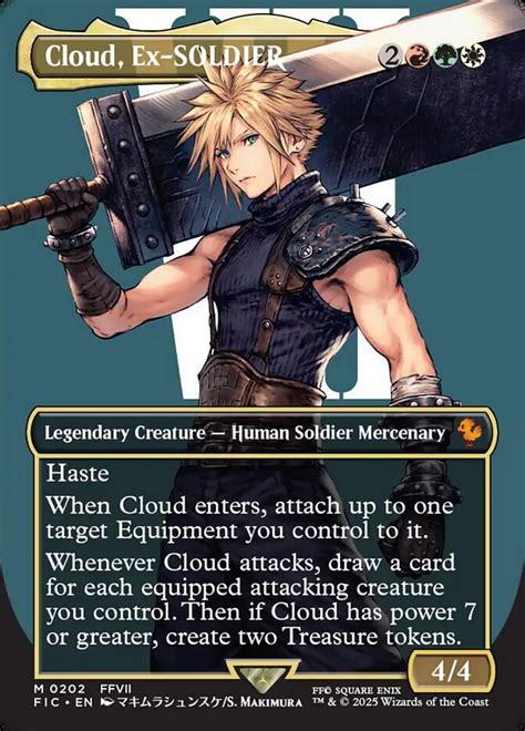 Cloud Ex Soldier · Final Fantasy Commander Fic 2 · Scryfall Magic