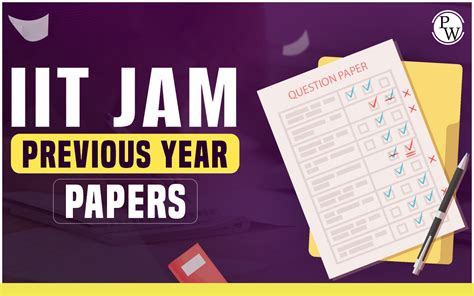 Iit Jam Previous Year Question Papers With Answer Key Download Pdf