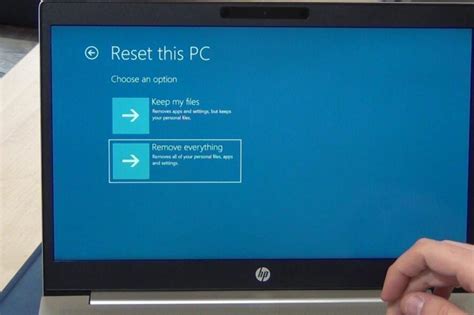 How To Factory Reset Your Hp Desktop 7 Steps For Windows 10