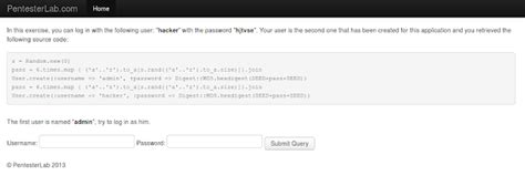 Pentesterlab Write Up Web For Pentester Ii Randomness Issues