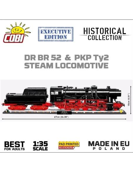 Cobi 6280 Drb Class 52 Steam Locomotive Executive Edition Cobi