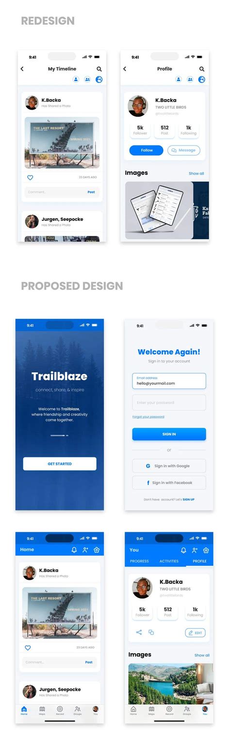 Ui Design For Social Media App Freelancer Ui Design For Social Media App Freelancer