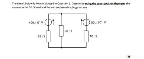 Solved The Circuit Below Is Like Circuit Used In Question Chegg Com