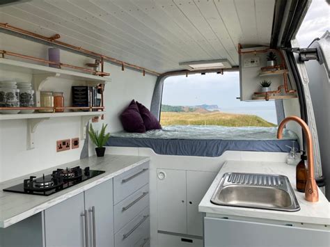 Snow Leopard Vauxhall Movano Mwb Conversion Quirky Campers