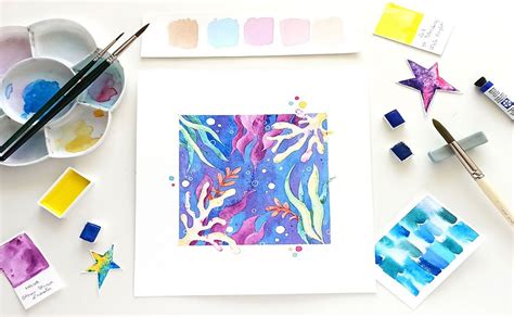 Aprende como pintar con acuarelas con las principales técnicas