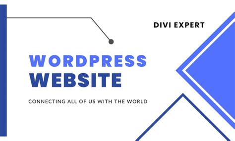 wordpress website divi divi website divi redesign redesign website
