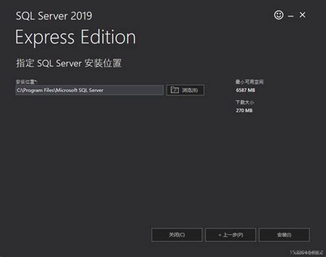 在win10系统中安装sql Server 2019 Express Csdn博客