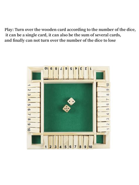 Juego De Cartas De Volteo En Base De Madera Verde Moda De Mujer