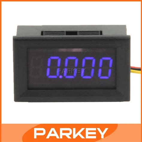 5 Pcs Mini 036 Blue Led Tester Voltmeter Digital 0 33000v Dc 12 Volt