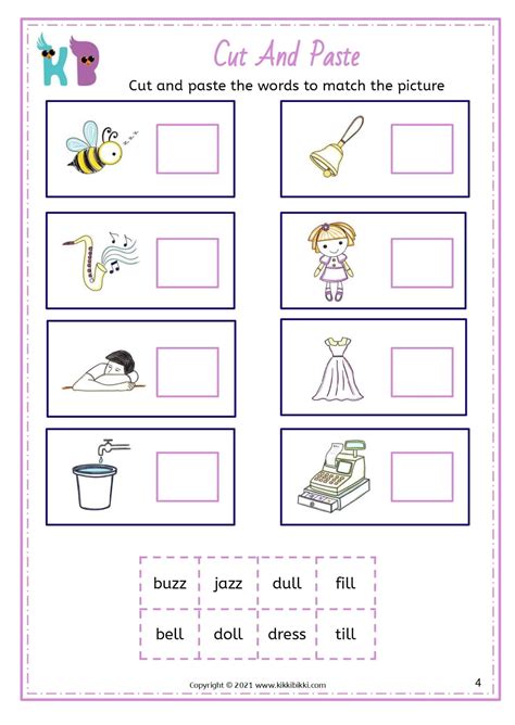 Double Consonants Free Phonics Printable Worksheets