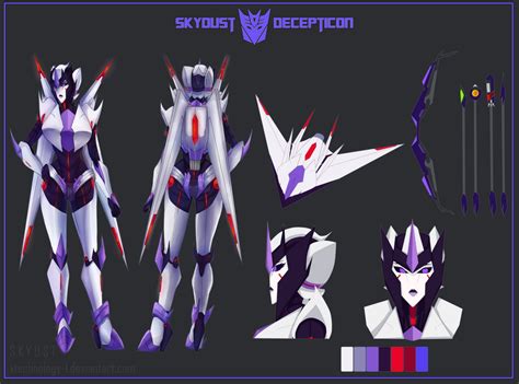 Transformers Prime Oc Skydust Full Sheet By Xtechnology 1 On Deviantart