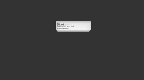 Notifications