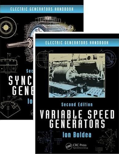 Electric Generators Handbook Two Volume Set Boldea Ion 9781498723411 Abebooks