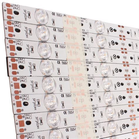 Backlite Led Bar With Screw Connector Ip20 Cv 12v 6w 6led 16x500mm 170 4 5cm 4 000k White