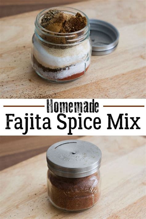 Homemade Fajita Spice Mix
